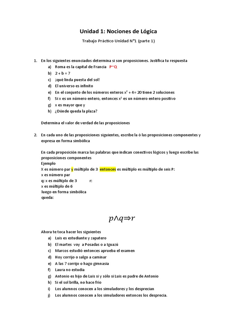 Unidad 1 Parte 1 | PDF