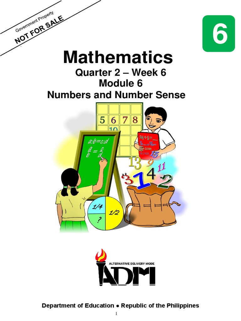 Math6 Q2 Module6 | PDF | Multiplication | Cognition