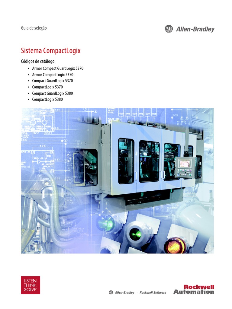 Sistema Compactlogix: Códigos de Catálogo | PDF | Rede de computadores | Entrada/Saída