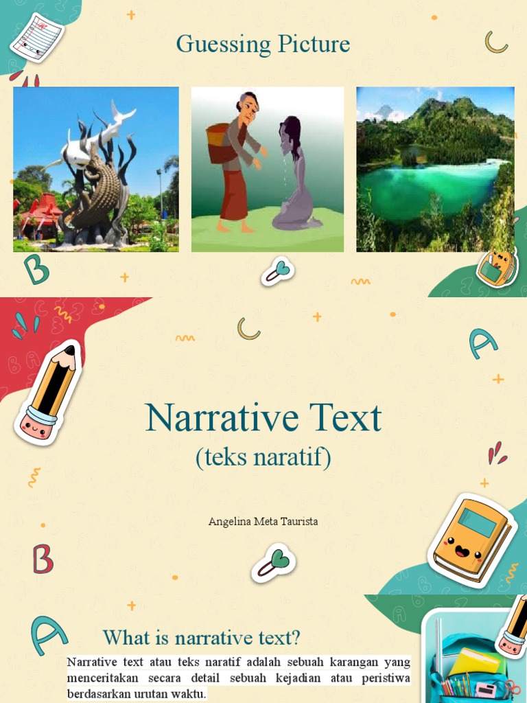 Narrative Text | PDF | Linguistics