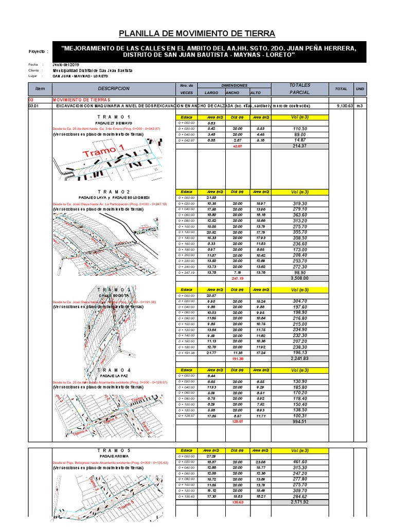 4.3 Movimiento Tierra | PDF