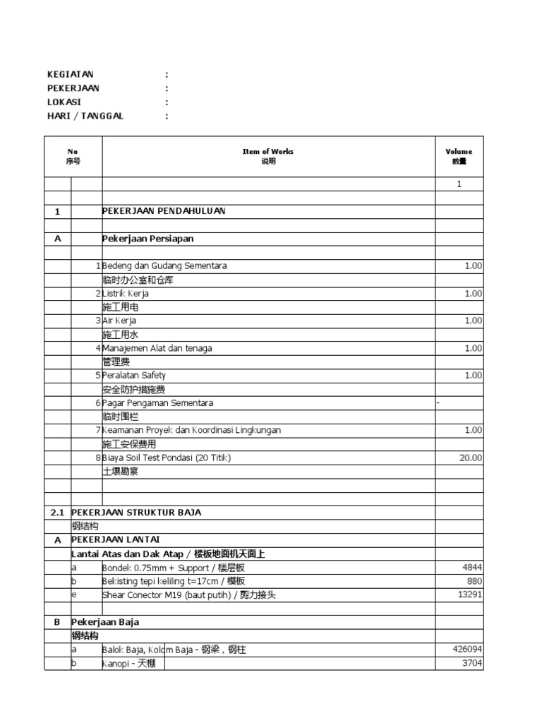 Format Lap. Progress | PDF