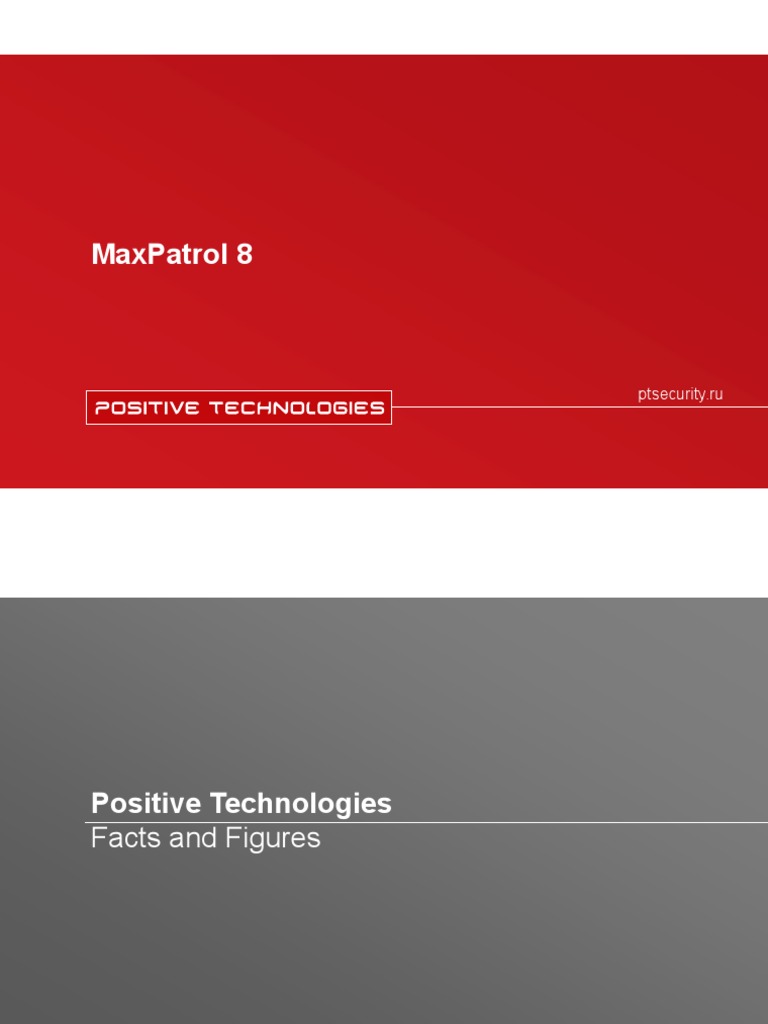 Maximizing Security and Compliance Through Automation: An Overview of the MaxPatrol 8 Solution ...