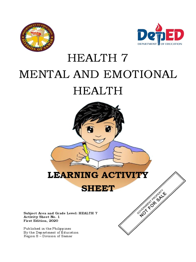 Health 7 3rd Quarter Las | PDF