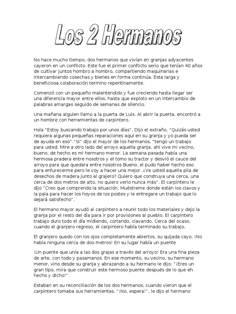Los 2 Hermanos | PDF