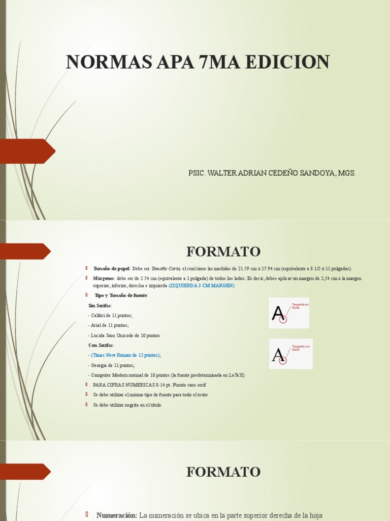 Normas Apa 7ma Edicion | Descargar gratis PDF | Citación | Comunicación escrita