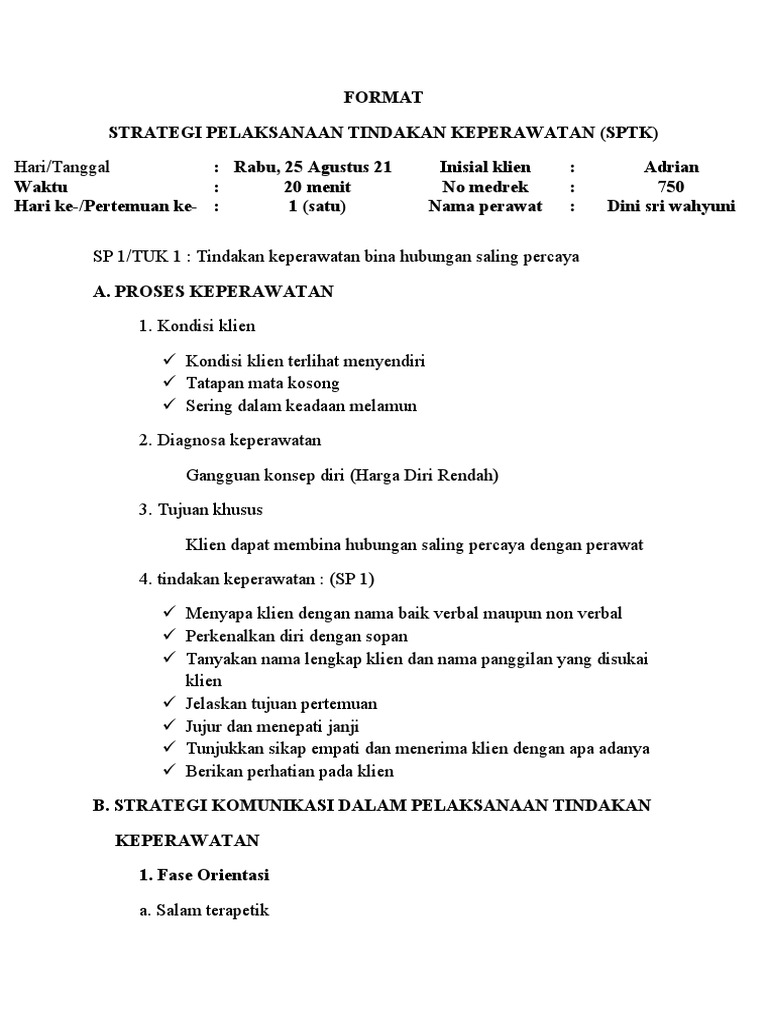 Dini Sri FORMAT SPTK | PDF | Karier & Perkembangan