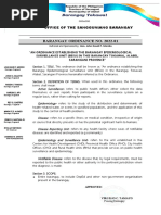 11-S-2020 Zero Open Defecation | PDF | Local Ordinance | Fine (Penalty)