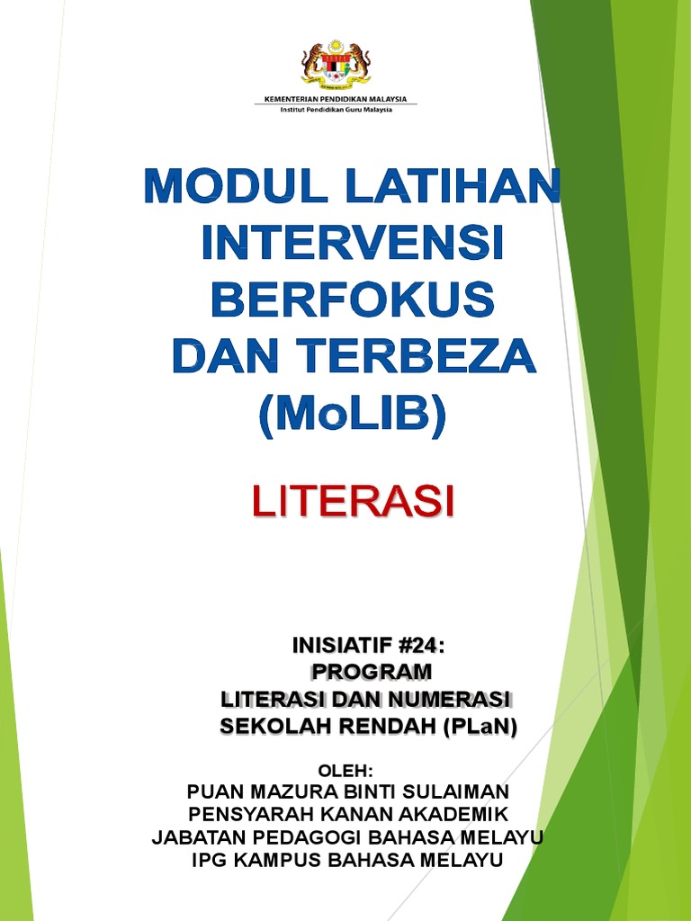 Pengenalan Molib Literasi | PDF