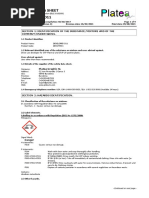 Dettol Surface Cleaner Safety Data Sheet | PDF | Occupational Safety ...