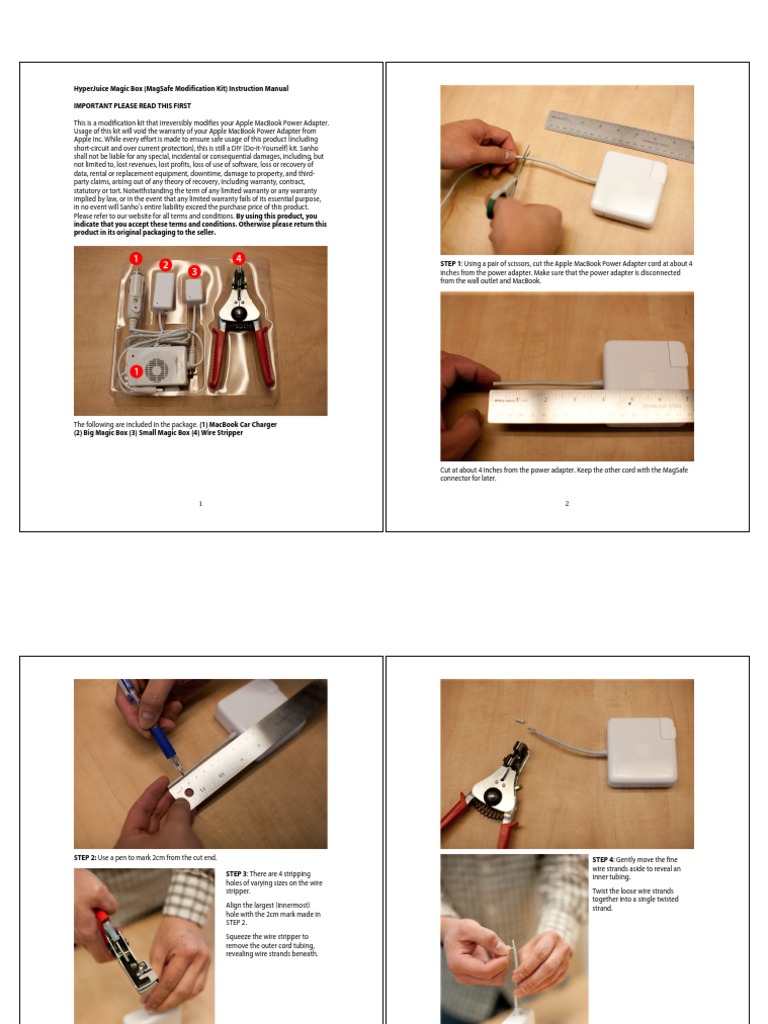 Magic Box User Manual Half Size | Download Free PDF | Wire | Manufactured Goods