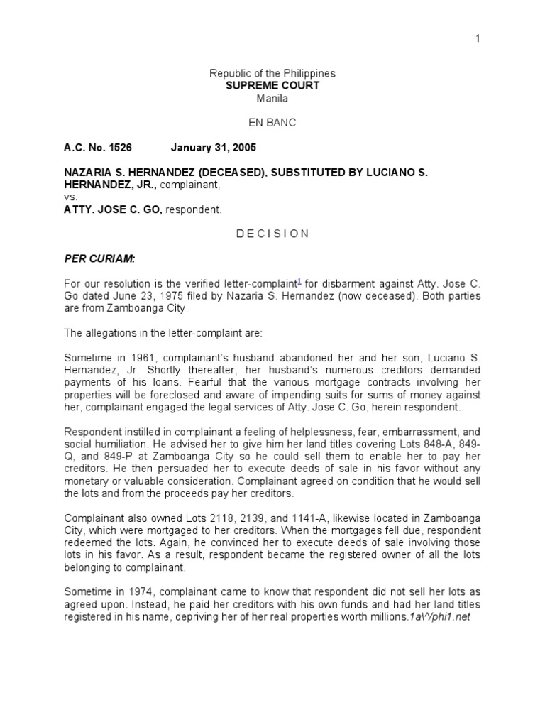 Cases | PDF | Lawyer | Disbarment