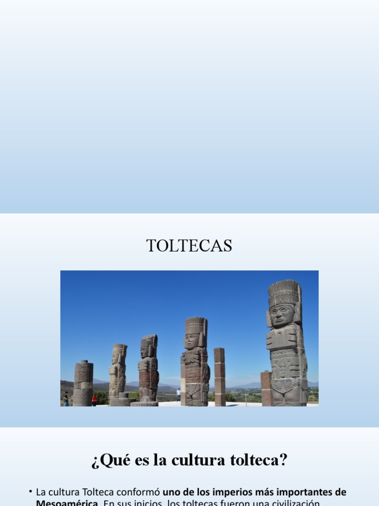 Toltecas | PDF | Mesoamérica | Cultura de las Americas