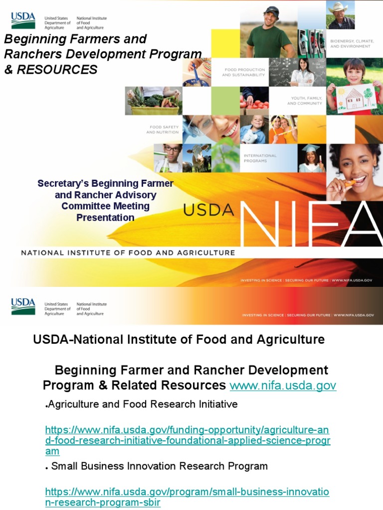 USDA Agriculture | PDF | United States Department Of Agriculture ...