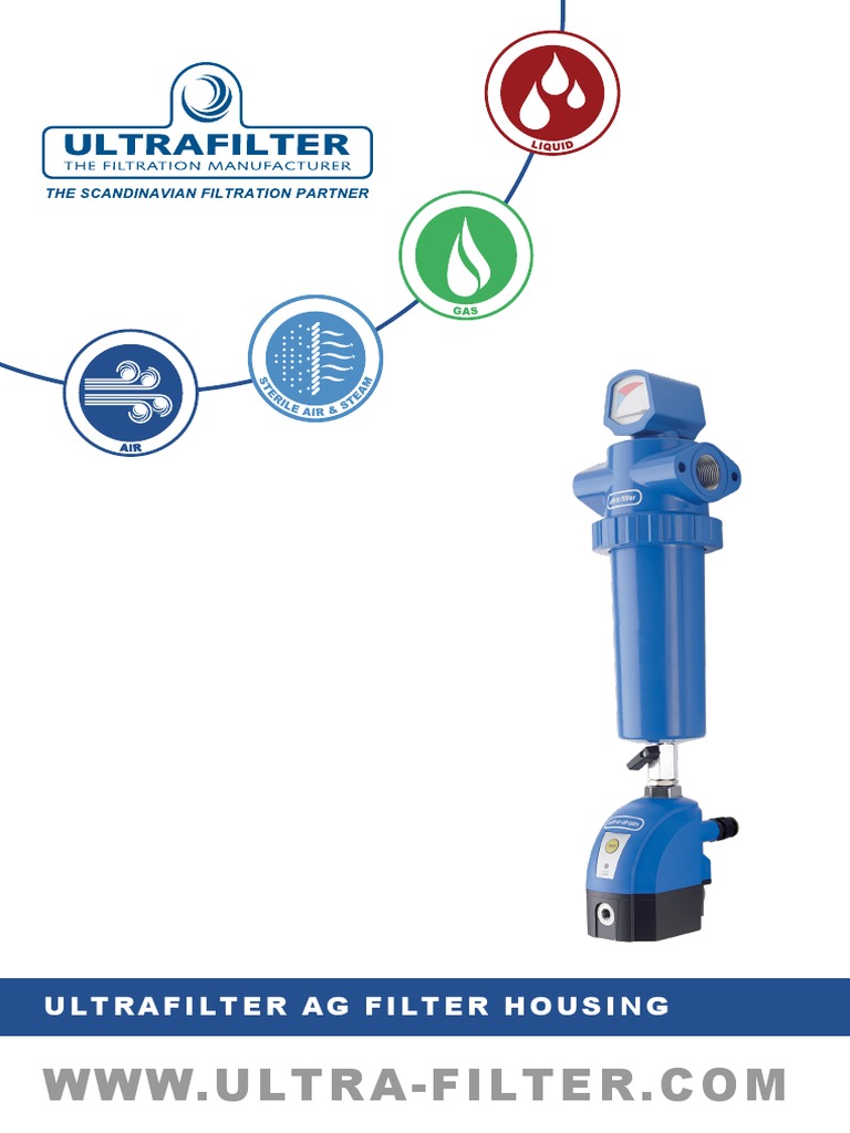 AG Aluminium Filter Housing Datasheet | PDF | Filtration | Manufactured ...