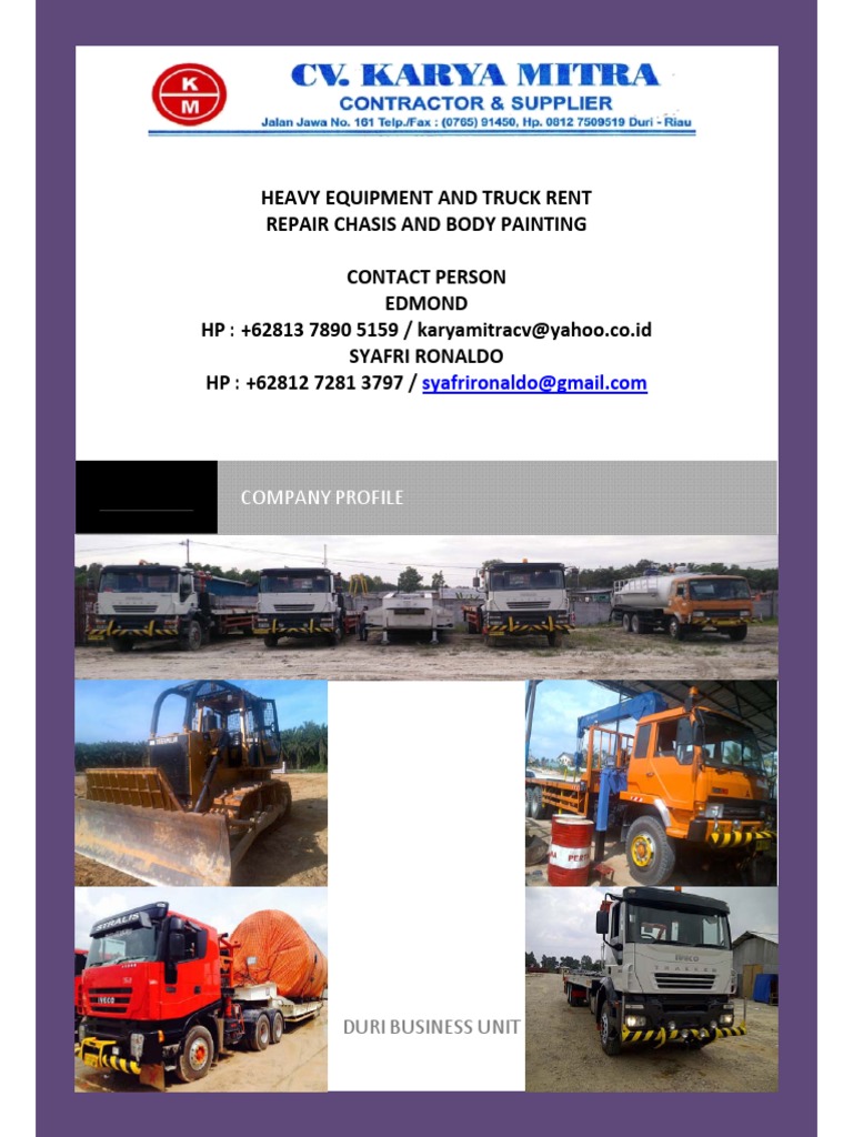 Company Profile CV. Karya Mitra - 2021-2 | PDF