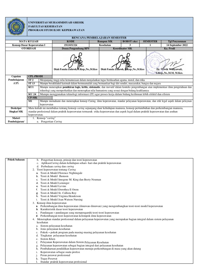 RPS KDK 1 2022-2023 | PDF