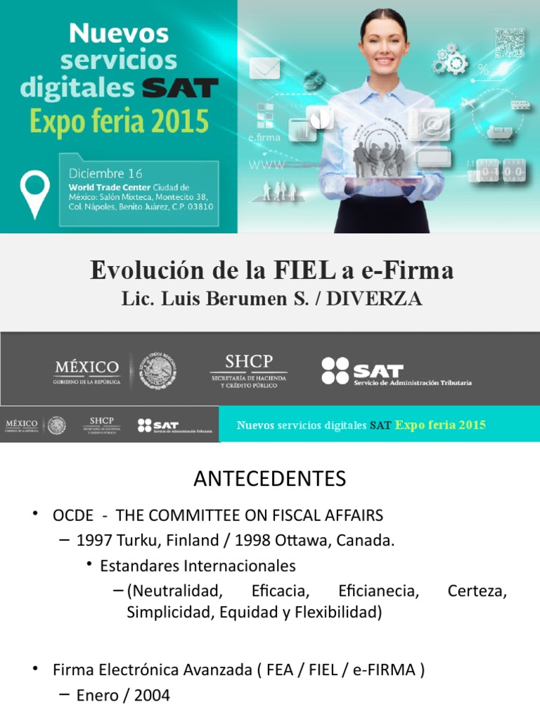 FIEL y e-Firma: Definición y Usos | PDF | Criptografía de clave pública ...