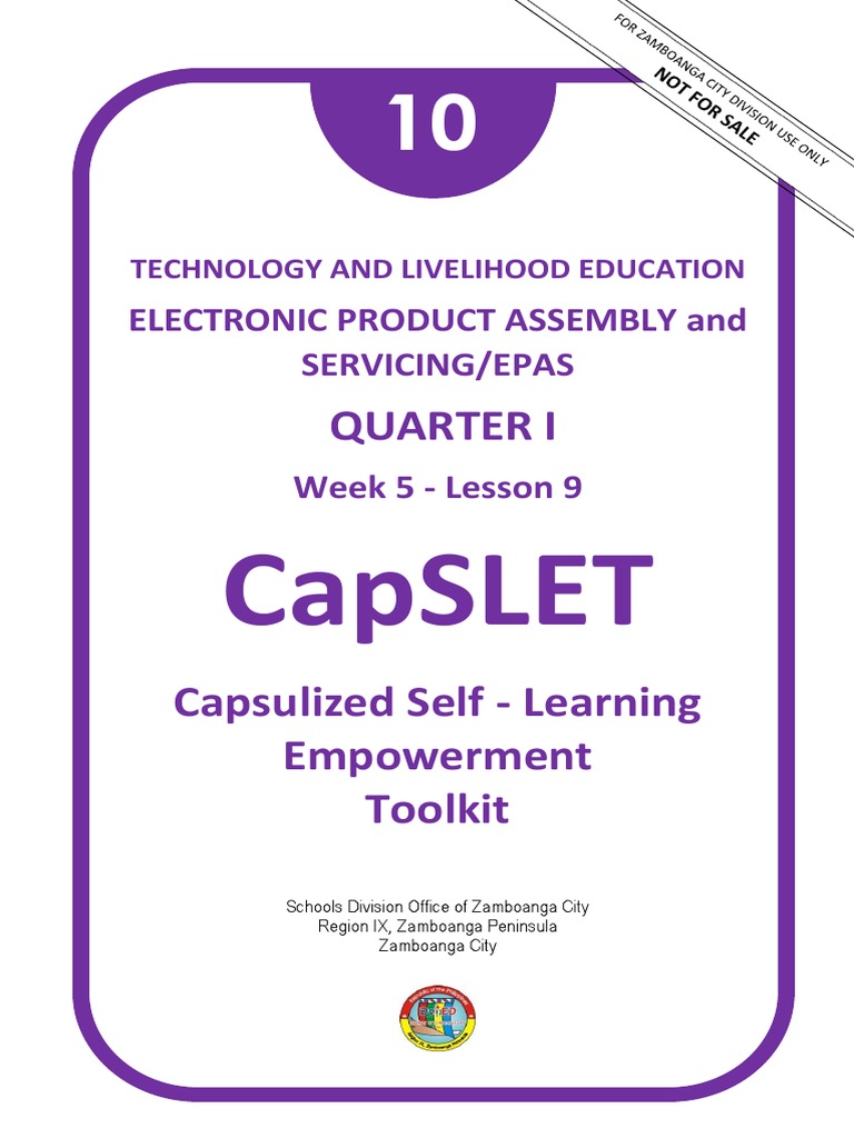 Quarter I: Capslet | PDF | Electronics | Machines