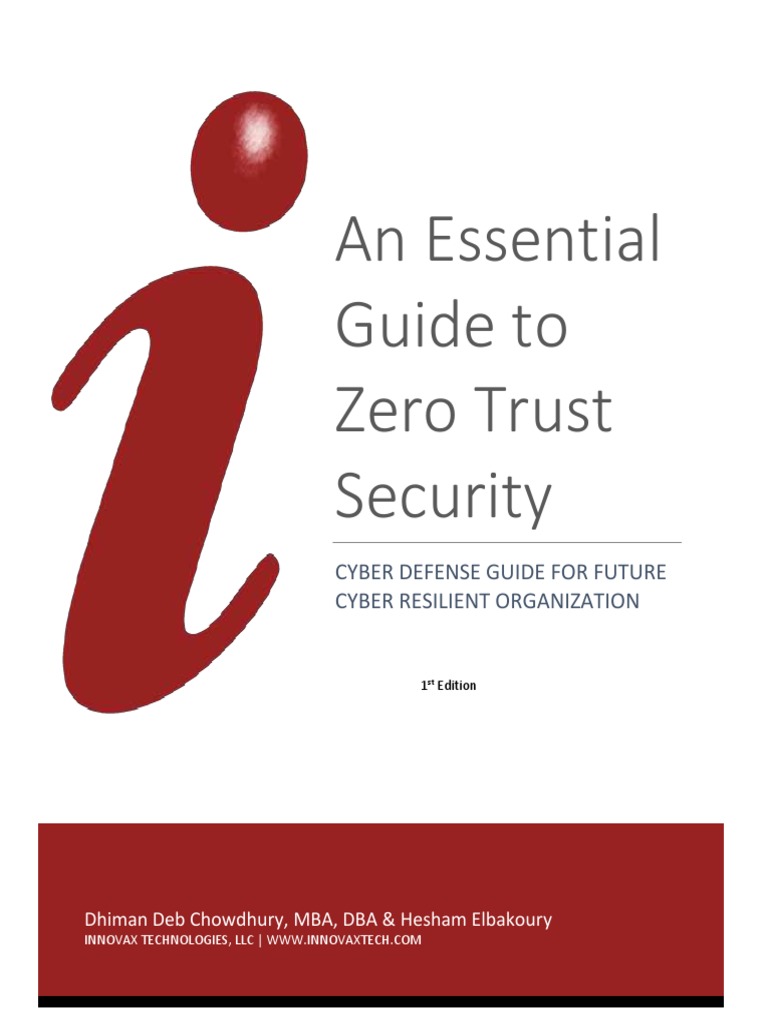An Essential Guide To Zero Trust Securit | PDF