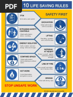 Safety Golden Rules and Principles | PDF | Occupational Safety And ...