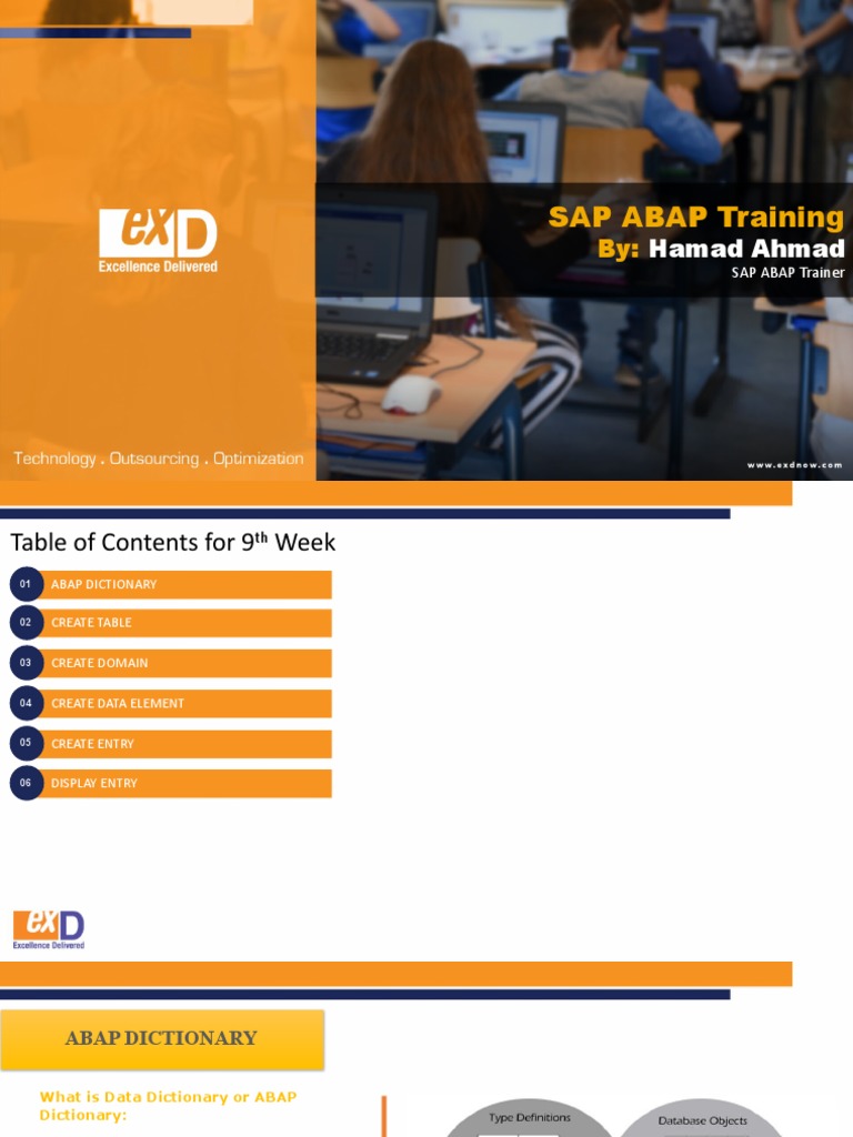 Education Presentation ABAP Week-9 | Download Free PDF | Computer Programming | Databases