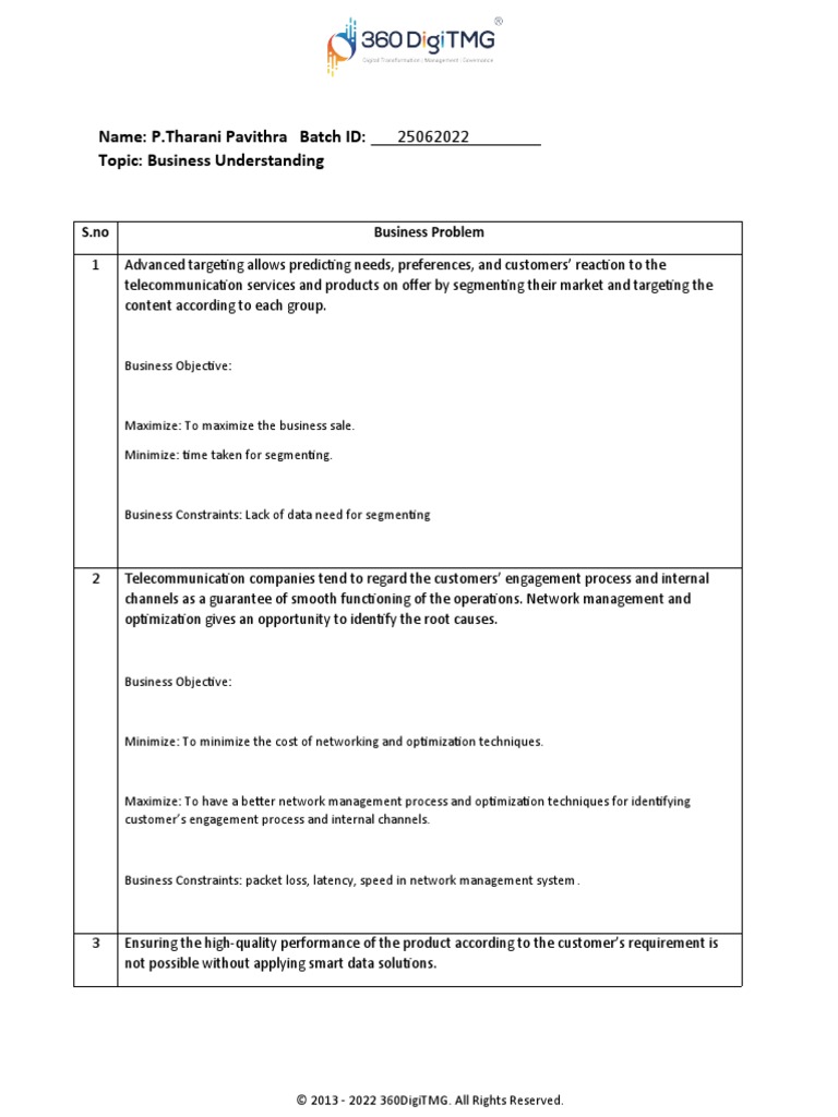 CRISP ML (Q) Business Understanding | PDF | Mathematical Optimization ...
