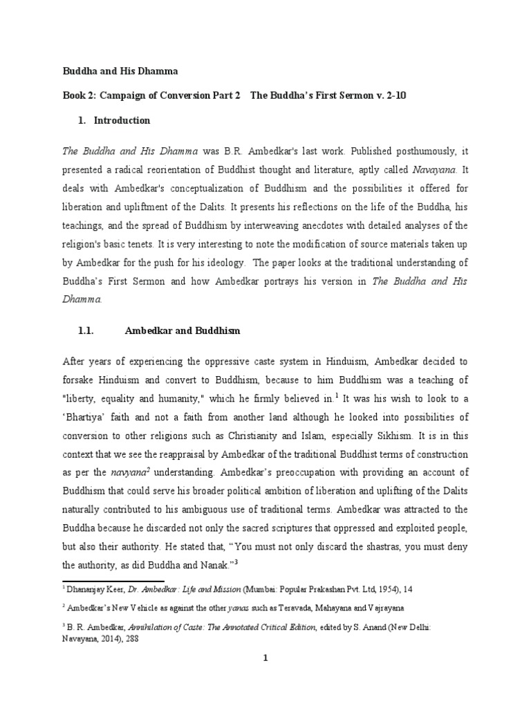 Buddha&Dhamma First Sermon | PDF | Gautama Buddha | Asceticism