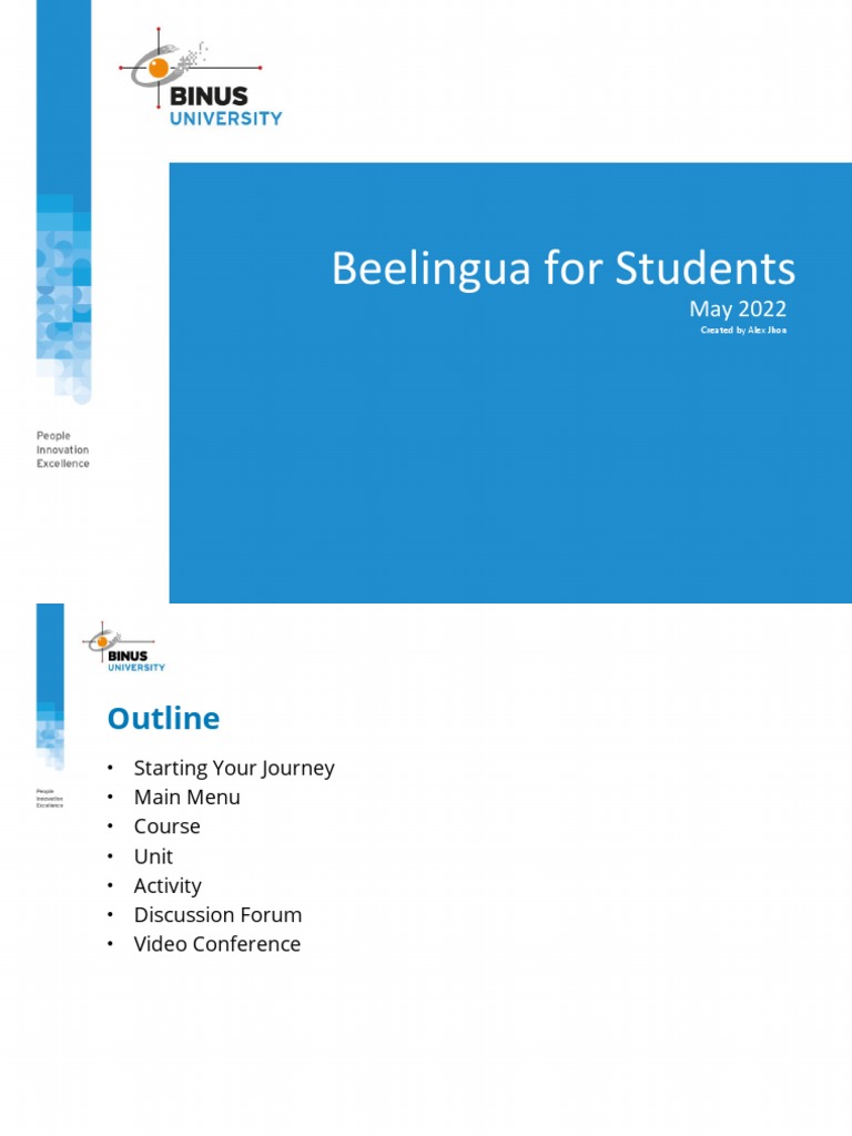 Beelingua Guide for Students | PDF | Internet Forum | Login