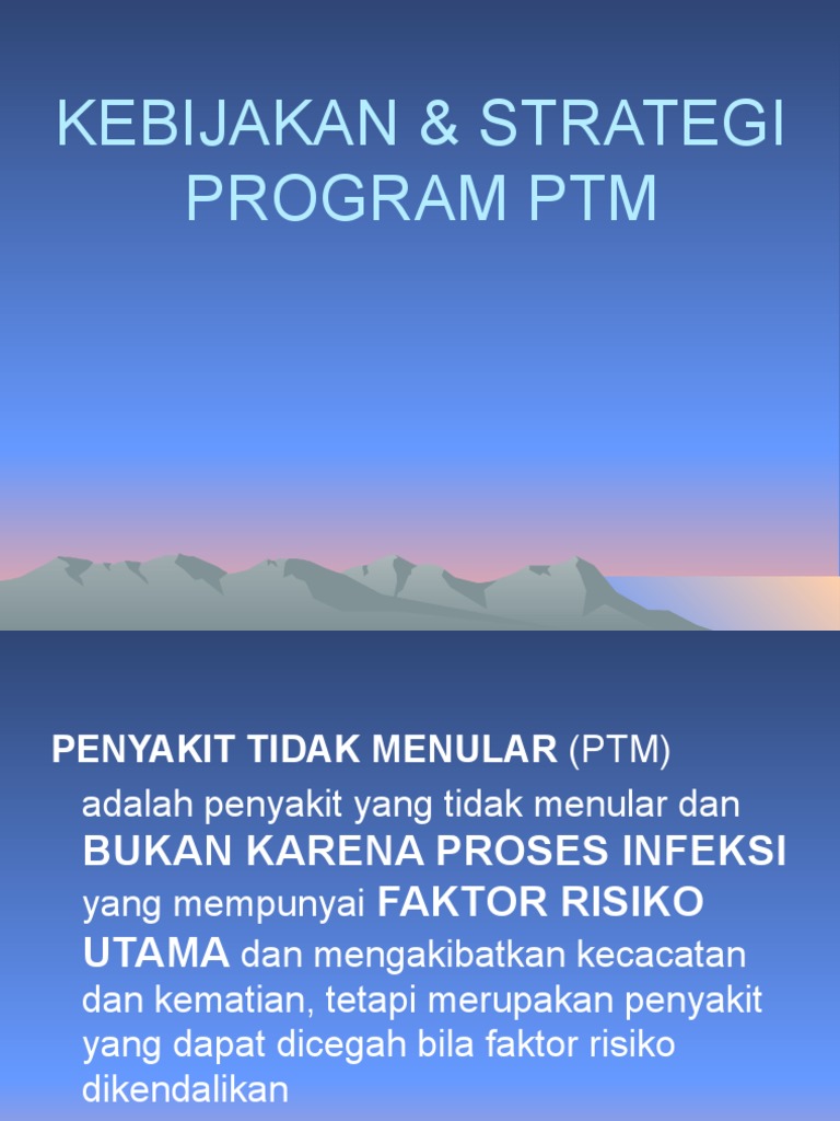Materi PTM | PDF | Pengembangan Diri | Kesehatan Holistik