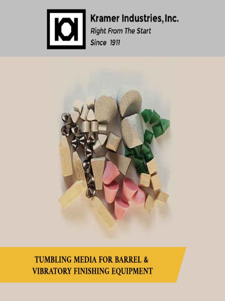 Tumbling Media For Barrel & Vibratory Finishing Equipment | PDF