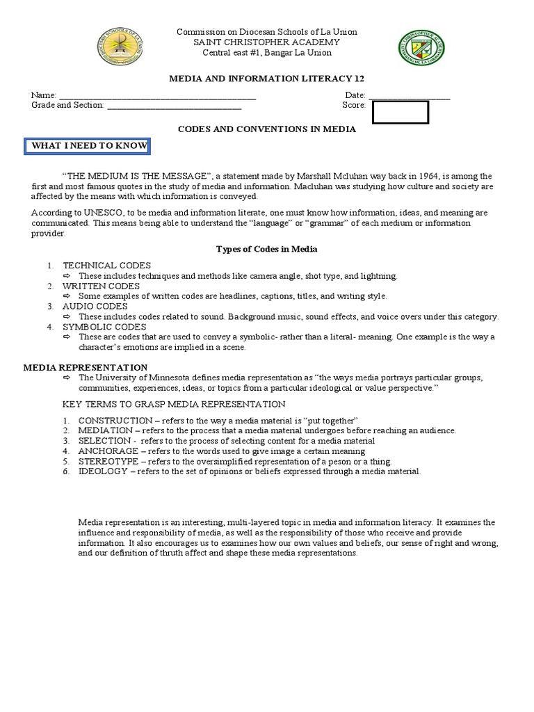 MIL WK 7 | PDF | Information | Communication