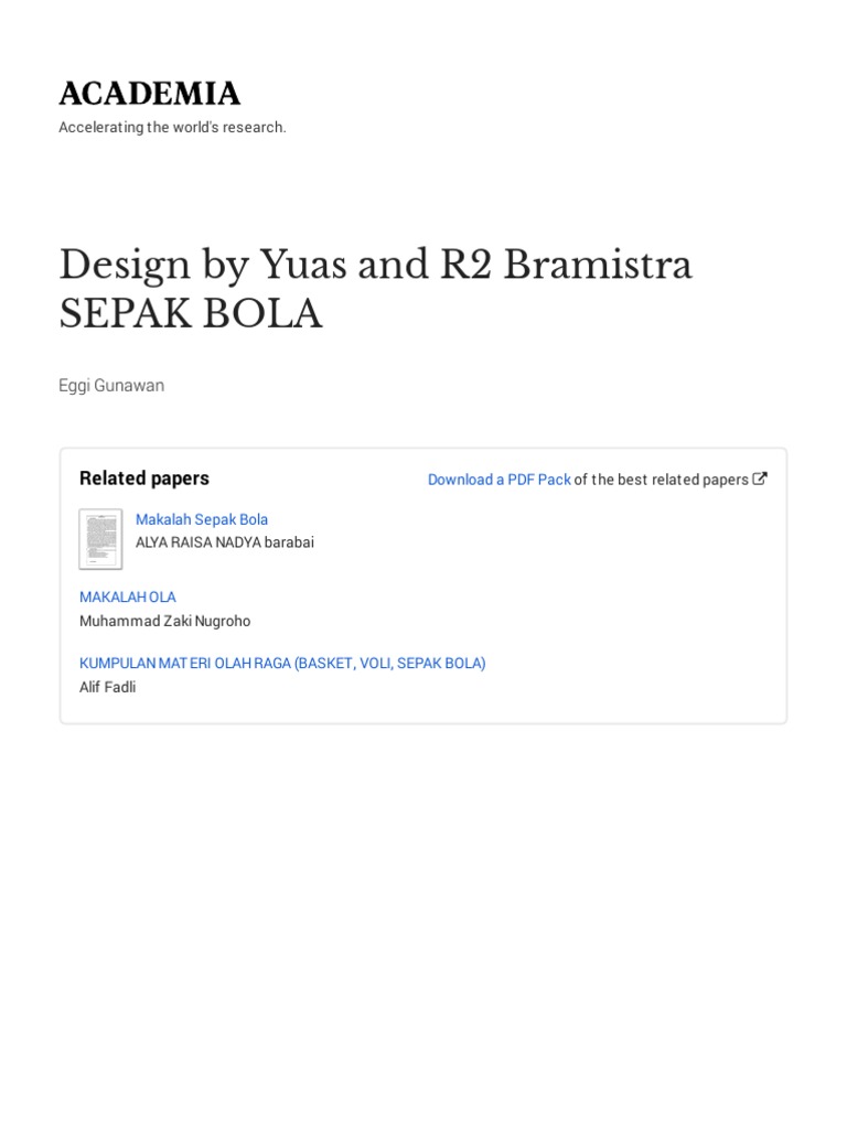 Sepak Bola Xii With Cover Page v2 | PDF