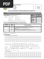 Borang 2 Pendaftaran Pekerja | PDF