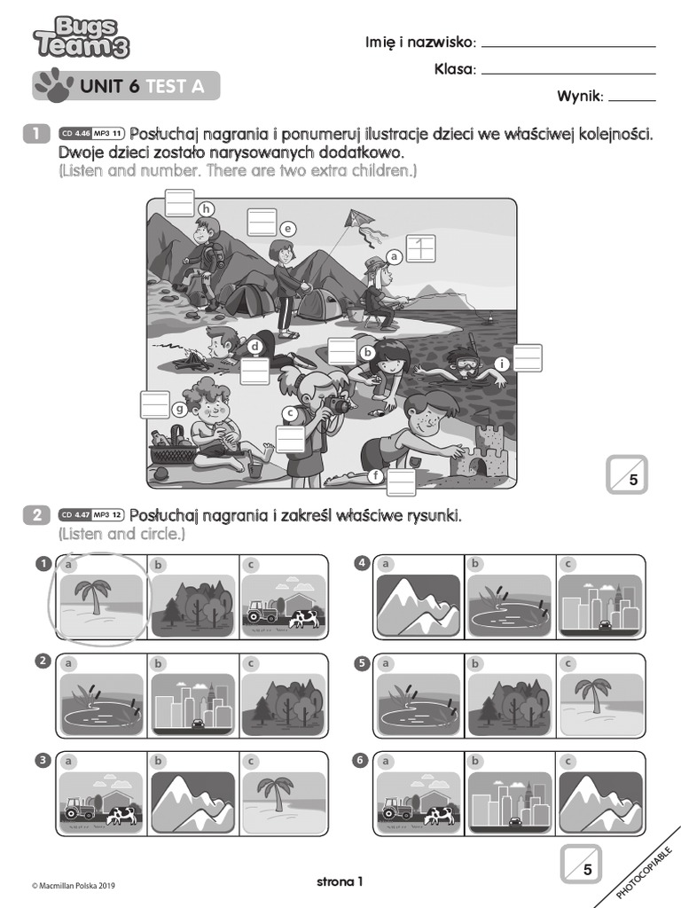 Unit 6 Test A Bugs Team 3 | PDF
