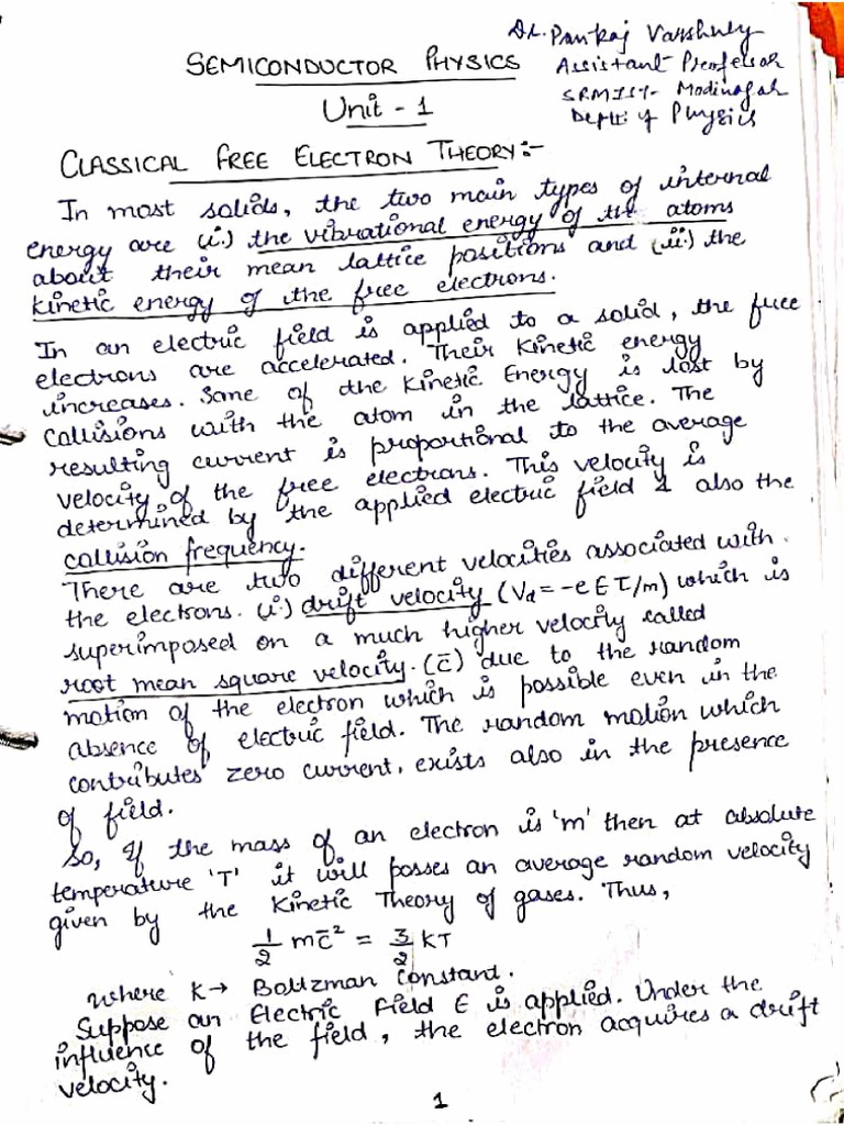 SCP Unit 1 Notes | PDF