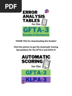 DEAP- Summary Sheet & Diagnostic Screen | PDF
