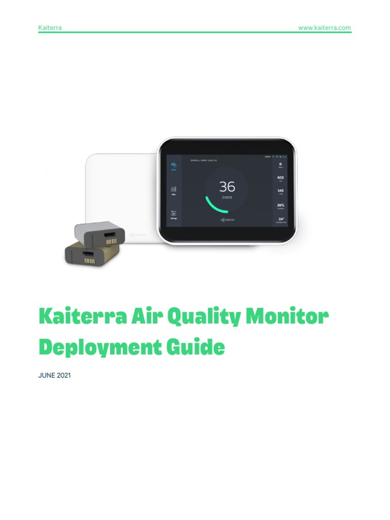 Kaiterra Air Quality Monitor Deployment Guide - June 2021 | PDF ...