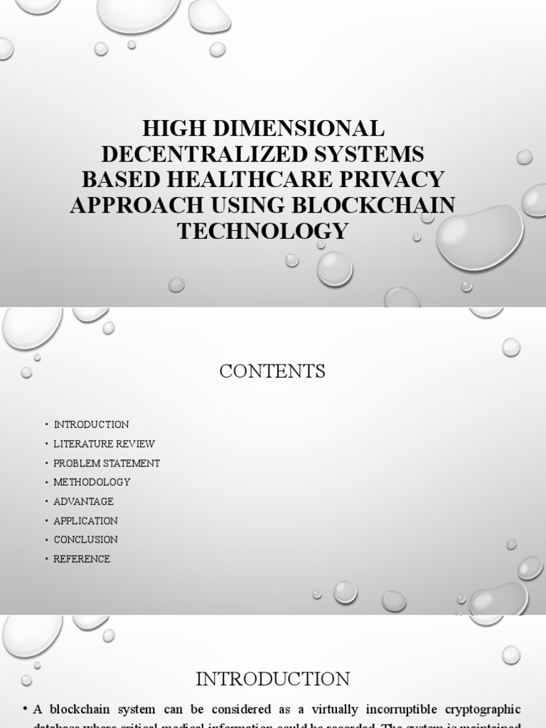 Blockchain Healthcare | PDF | Databases | Electronic Health Record