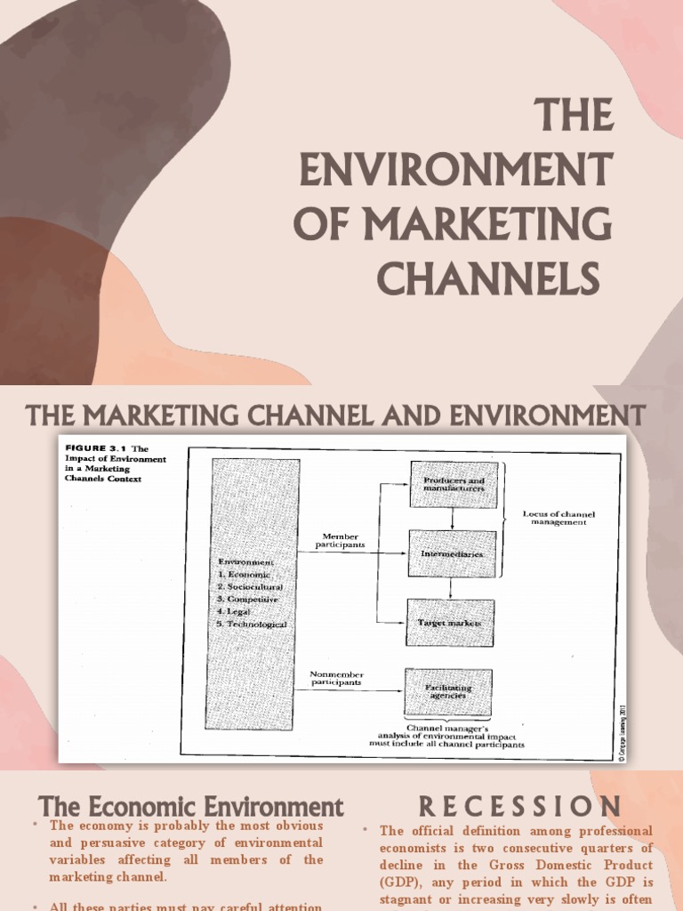 The Environment of Marketing Channels | PDF | Inflation | Recession