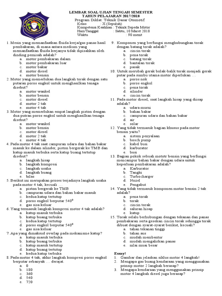 Uts Tdo (X TSM) | PDF