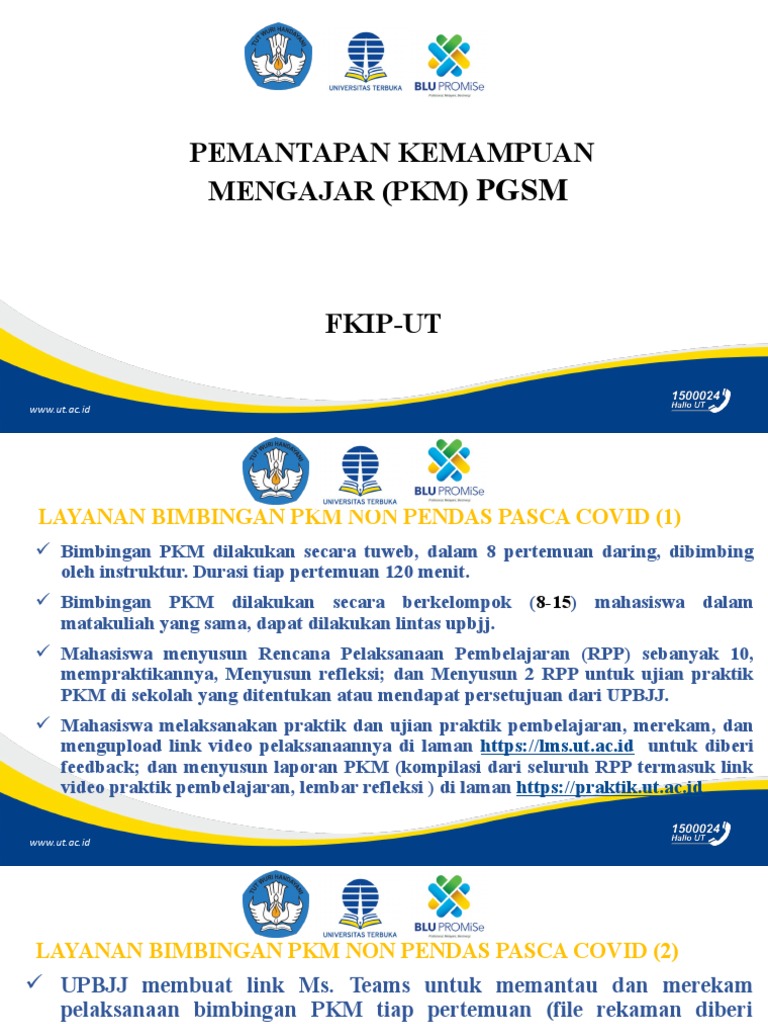 PKM PGSM UT | PDF