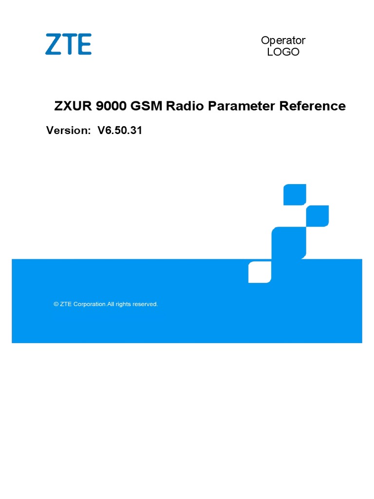 2G Radio Parameter Reference GSM | PDF | Parameter (Computer Programming) | Computer Network