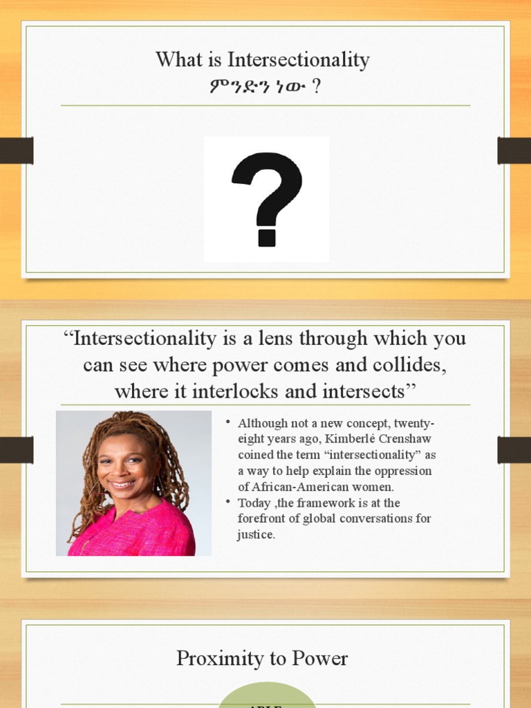 Intersectionality | PDF | Intersectionality | Cultural Politics