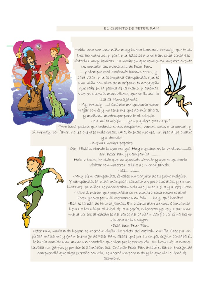 El Cuento de Peter Pan | PDF