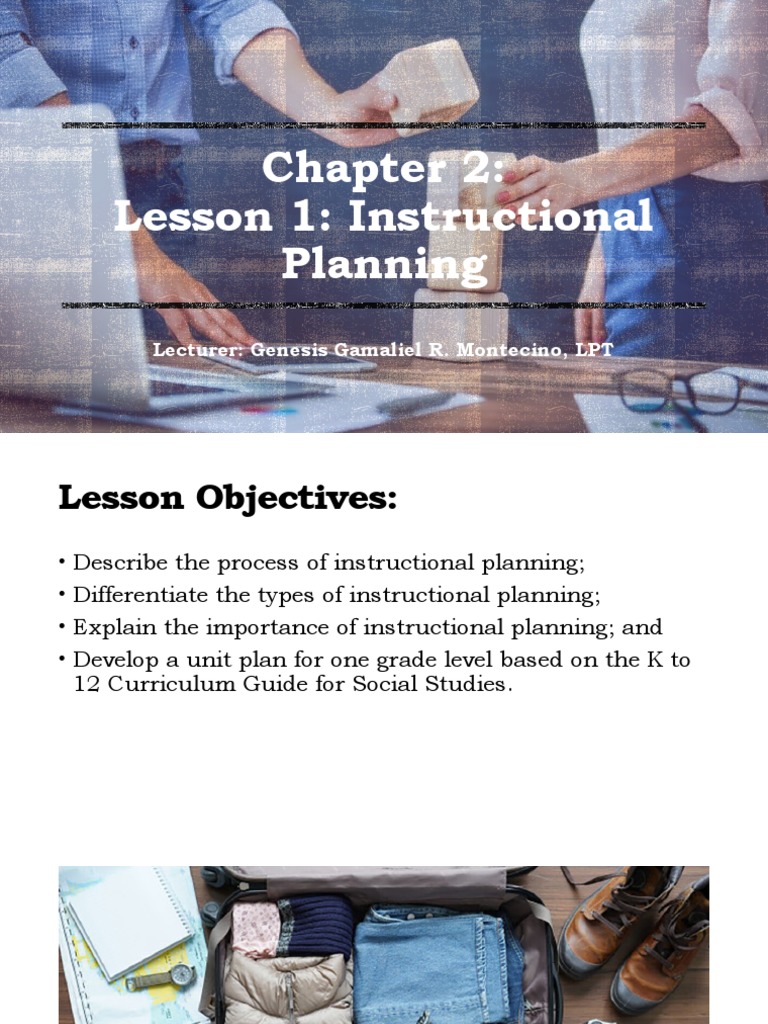 Effective Instructional Planning Guide Pdf Curriculum Lesson Plan