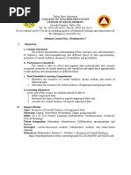 Lesson Plan in Values Integration | PDF