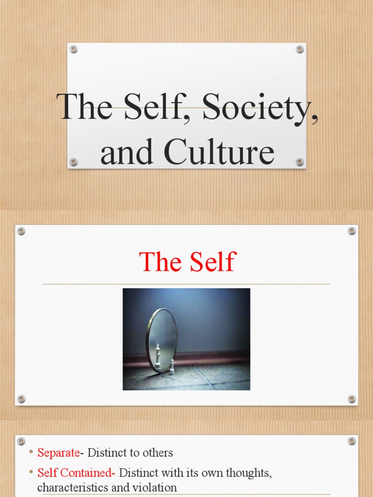 Self, Society, and Culture Dynamics | PDF | Nature Versus Nurture | Family