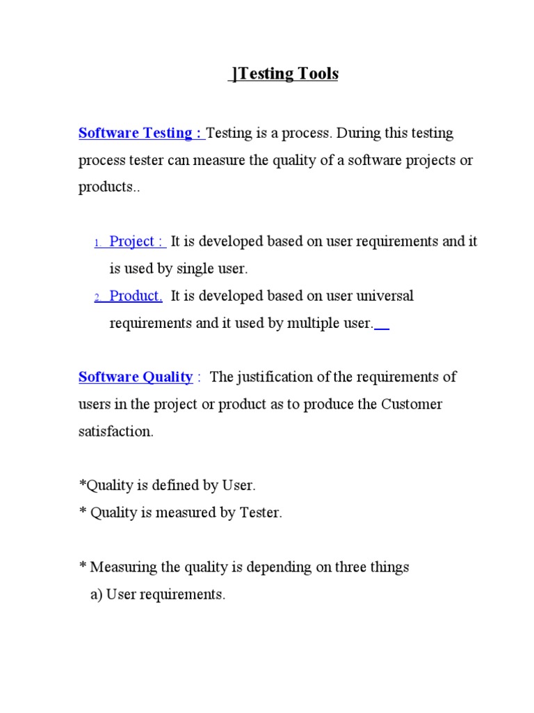 Manual Testing Notes | PDF | Software Testing | Software Development ...