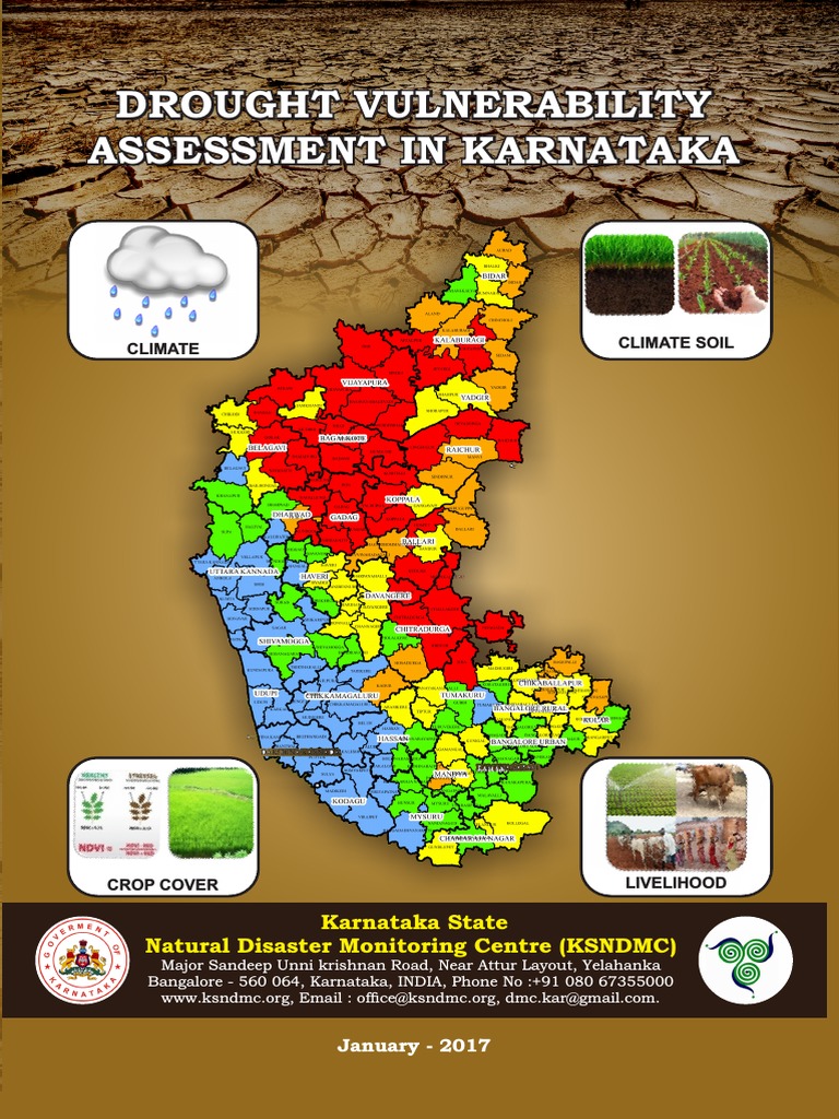 Drought Assessment KSNDMC | PDF | Soil | Soil Fertility
